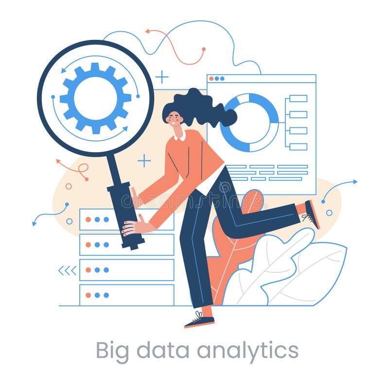 Enterprise Strategy Development Concept. Big Data Analytics. Business ...