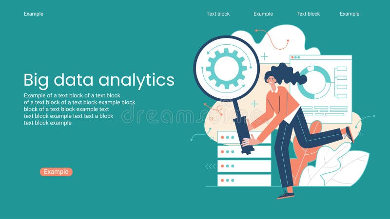 Enterprise Strategy Development Concept. Big Data Analytics. Business ...