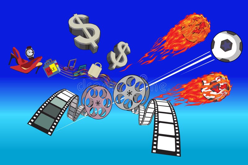 Entertainment stock illustration. Illustration of abstract - 31660506