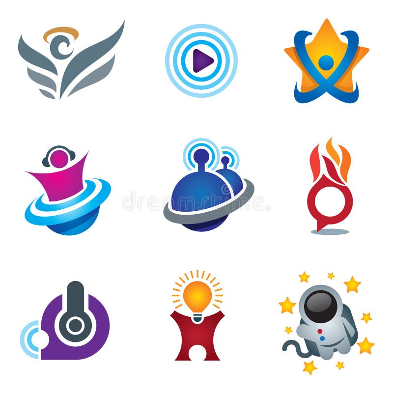 Entertainment and Fun Symbol of Exploring Happiness Study Logo for ...