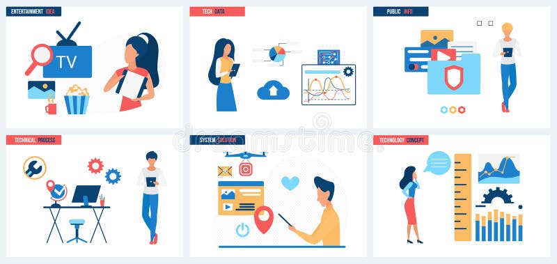 Entertainment Idea, Tech Data and Solution Systems Set, Tiny People ...