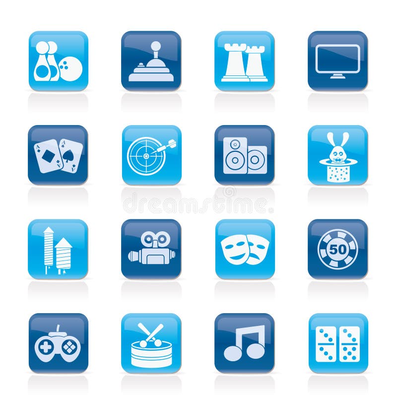 Electronic Devices Objects Icons Stock Vector - Illustration of ...