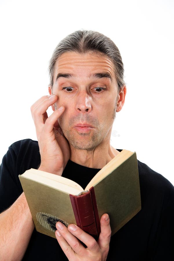 Enthralling book stock photo. Image of happy, confused - 35044046