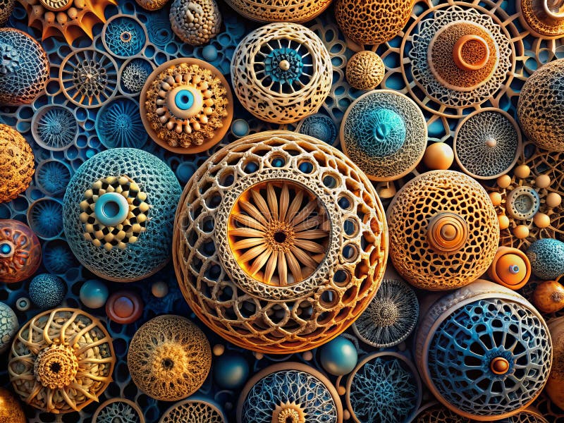 Enthralling Circular Patterns a Visual Symphony of Depth and Movement ...