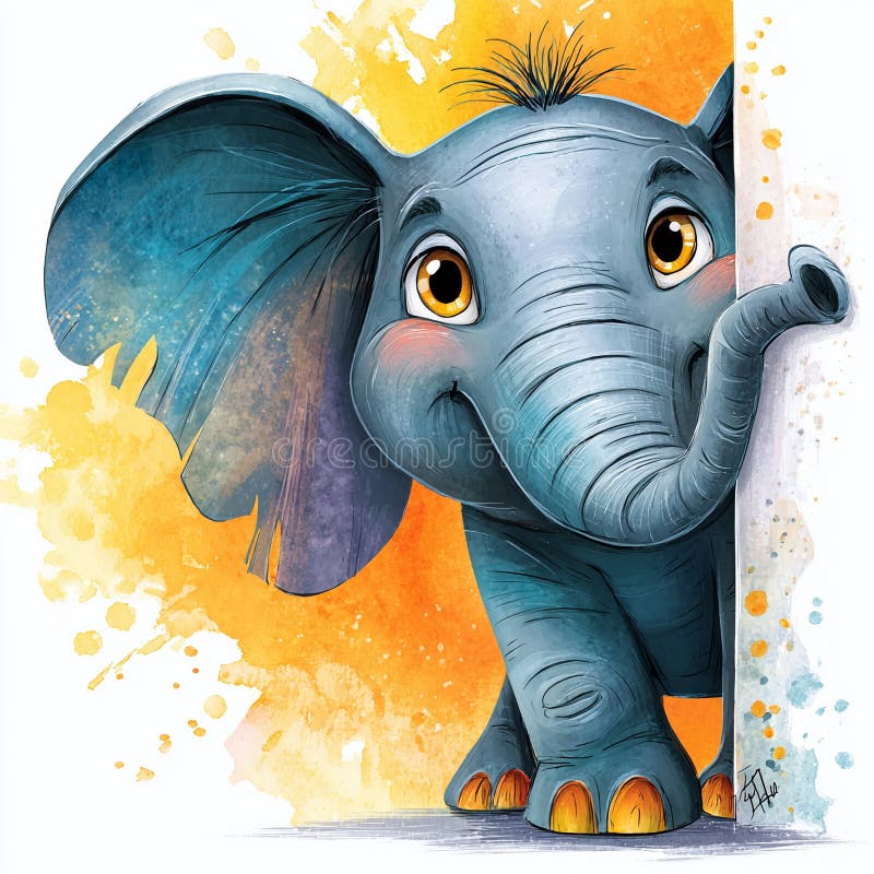 Enthralling Elephant Clip Art a Quirky BacktoSchool Visual for ...