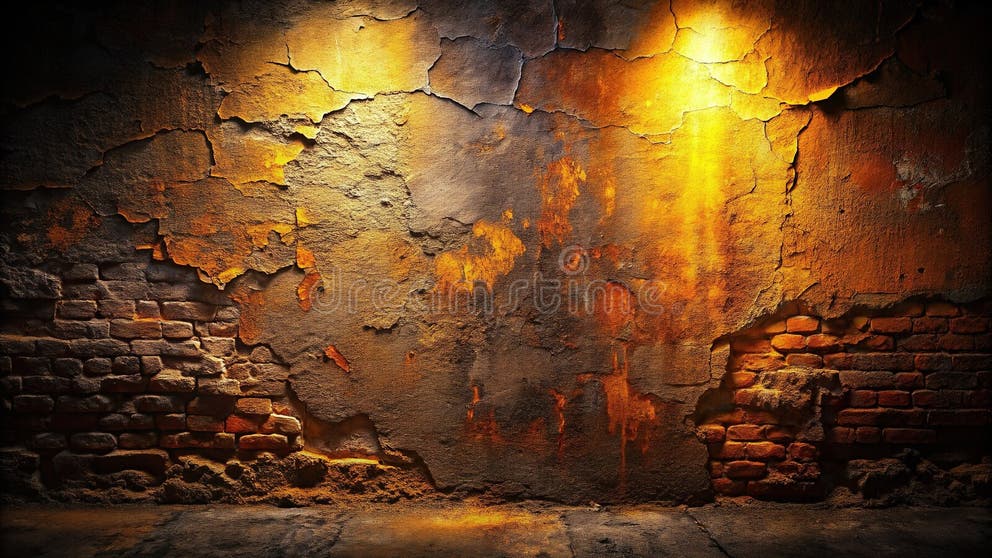 An Enthralling Exploration of a Dark Aged Wall Texture Vintage Rustic ...