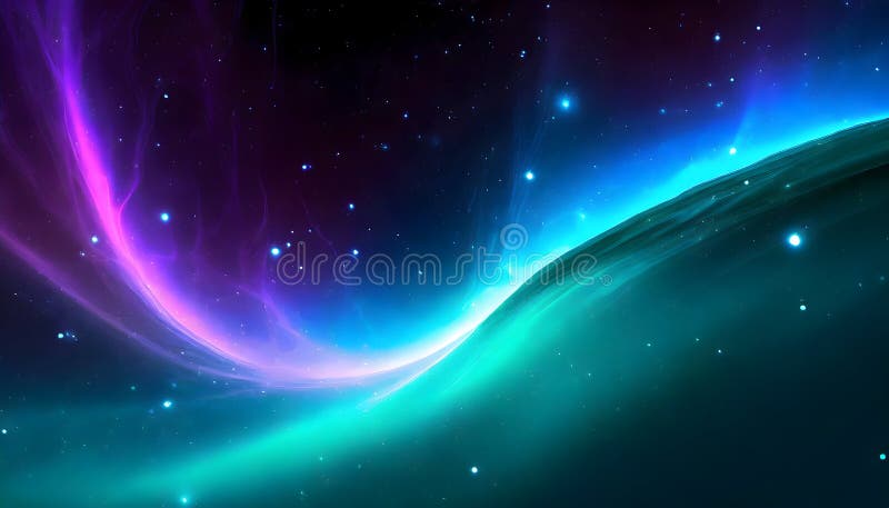 An Enthralling Image of a Celestial Line Resembling an Aurora Vine ...