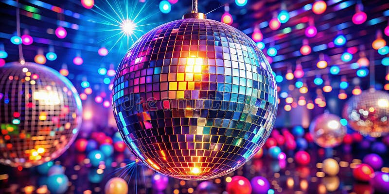 Enthralling Mirror Disco Ball VJ Loop Dynamic Visuals for Nightclubs ...