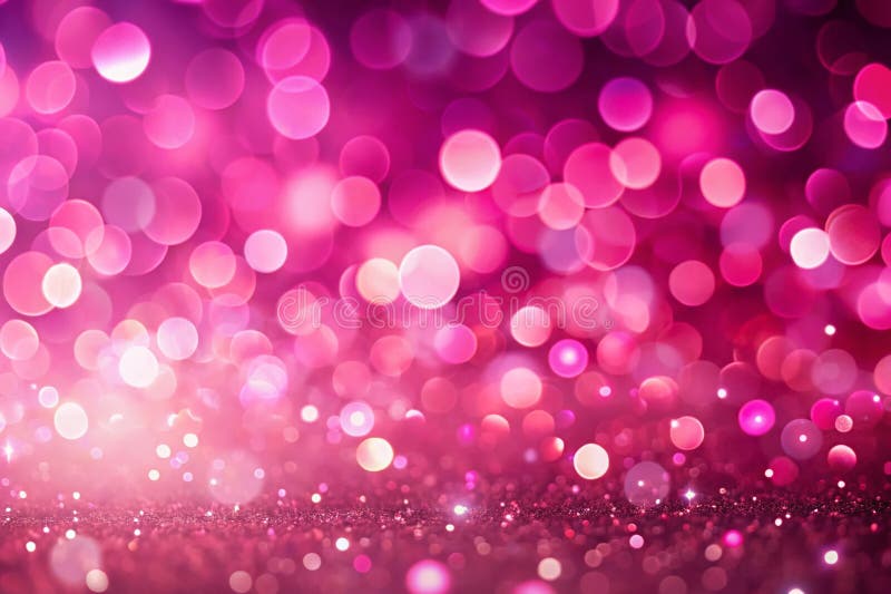 Enthralling Pink Bokeh Background Abstract Tech Wallpaper for a Modern ...