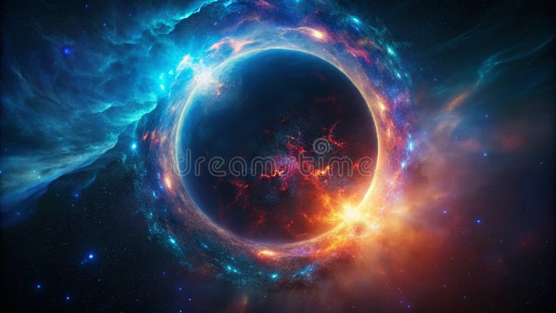 Enthralling Plasma Energy Vortex in LowLight Space a Futuristic Stock ...