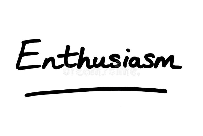Enthusiasm stock illustration. Illustration of energetic - 217899026