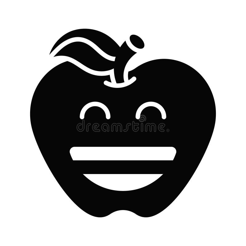 Enthusiastic Emoji Icon, Happy Face Vector Design Stock Vector ...
