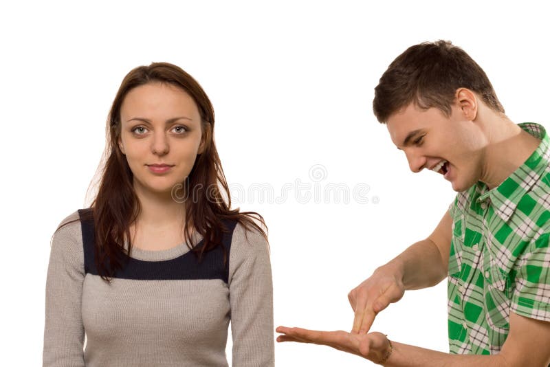 Enthusiastic Young Man Explaining To His Friend Stock Image - Image of ...