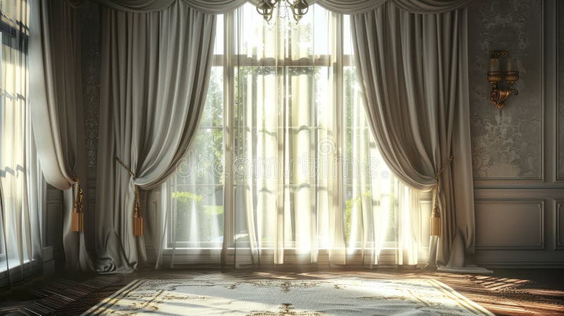 Draped Windows Stock Illustrations – 77 Draped Windows Stock ...