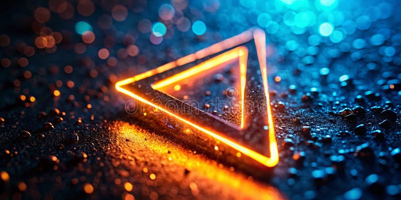 Enticing Dark UI Scroll Down Arrow a Glowing Neon Icon for Minimalist ...