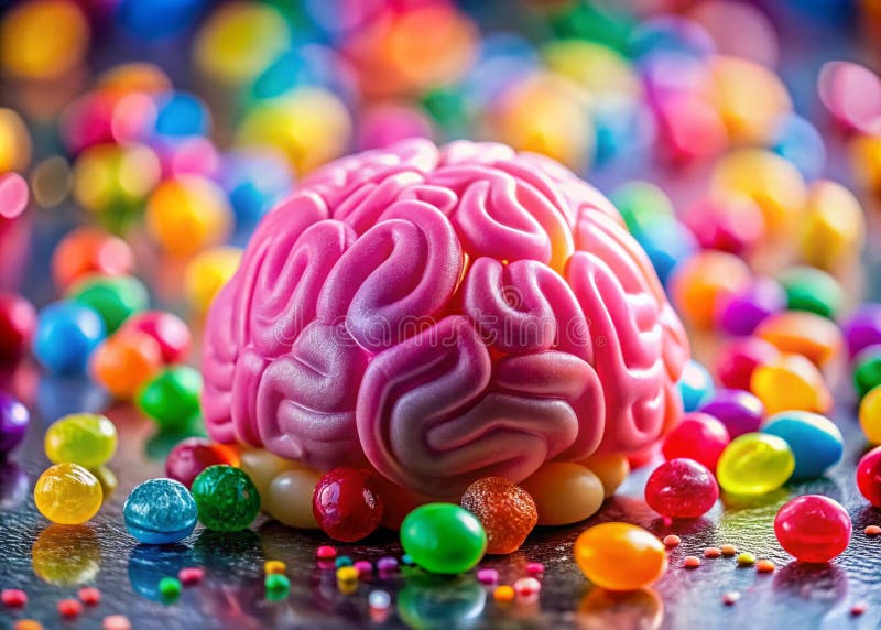 Enticing Pink Brain Candy Long Exposure Exploring the Sweet and ...