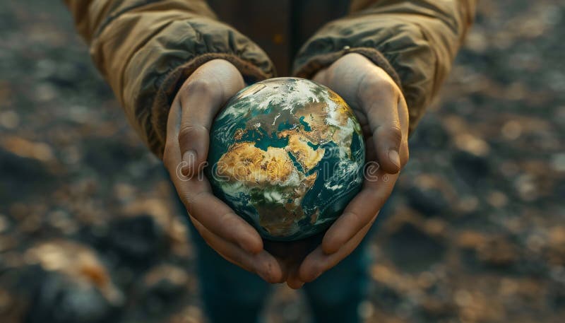 The Entirety of the Earth is Under Your Control Stock Illustration ...