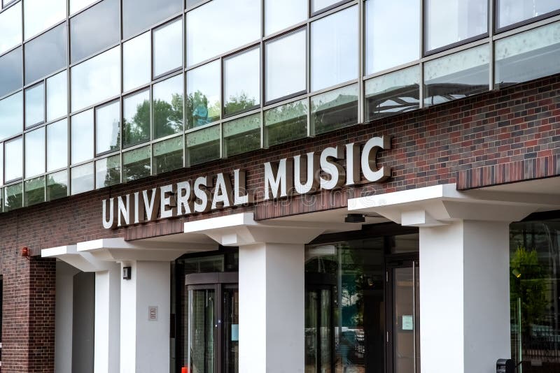 Entrace To the Universal Music Office in Berlin, Germany Editorial ...