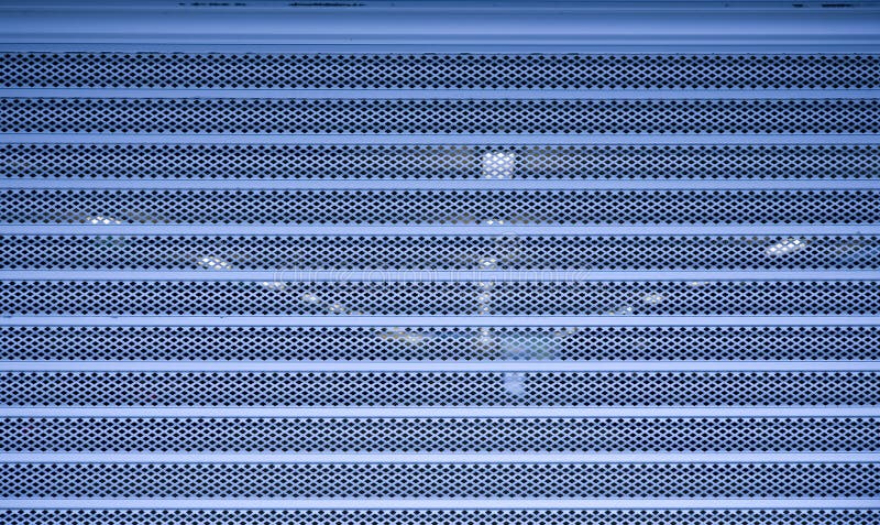 Entrada azul foto de archivo. Imagen de aluminio, exterior - 11210148