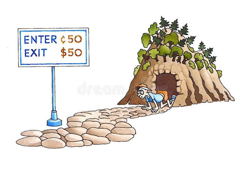 Salida y entrada stock de ilustración. Ilustración de icono - 39472684