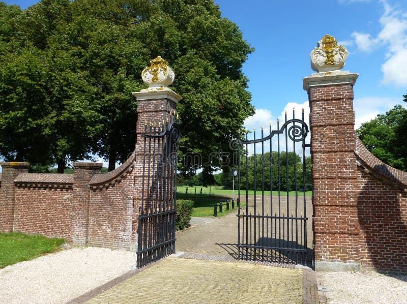 Mansion Gate stock photo. Image of architecture, architectural - 14583232