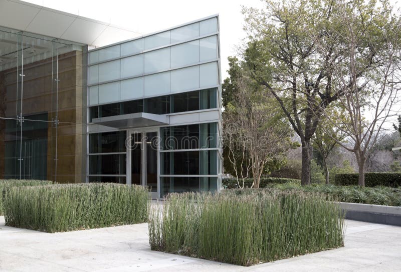 Entrance of Modern Building Design Stock Photo - Image of building ...