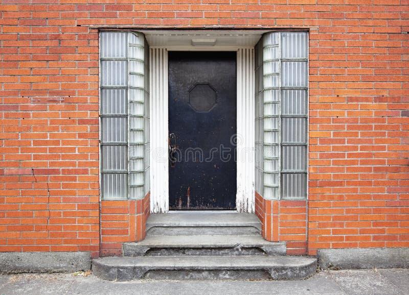 Entrance door of building stock image. Image of door - 11096411