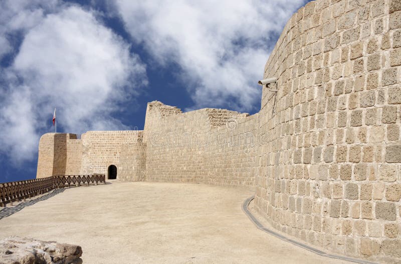 Entrance Door Inside the Southern Side of Fort Stock Image - Image of ...