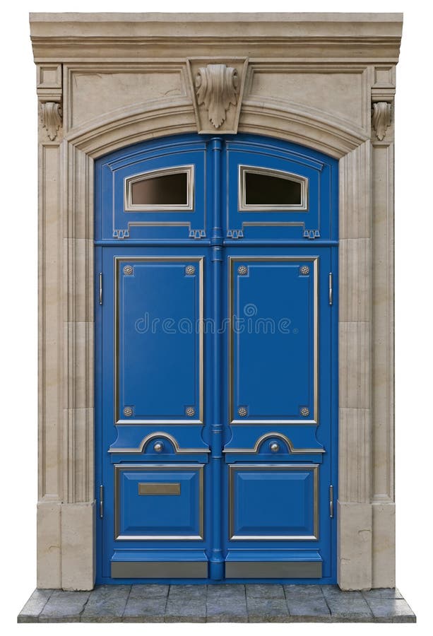 Entrance classical doors stock photo. Image of carving - 113251280