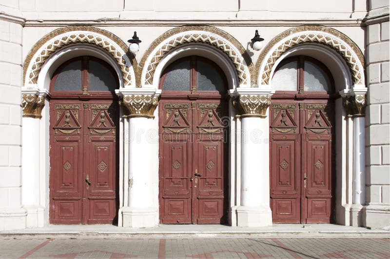 Entrance doors stock photo. Image of jewish, door, temple - 59680924
