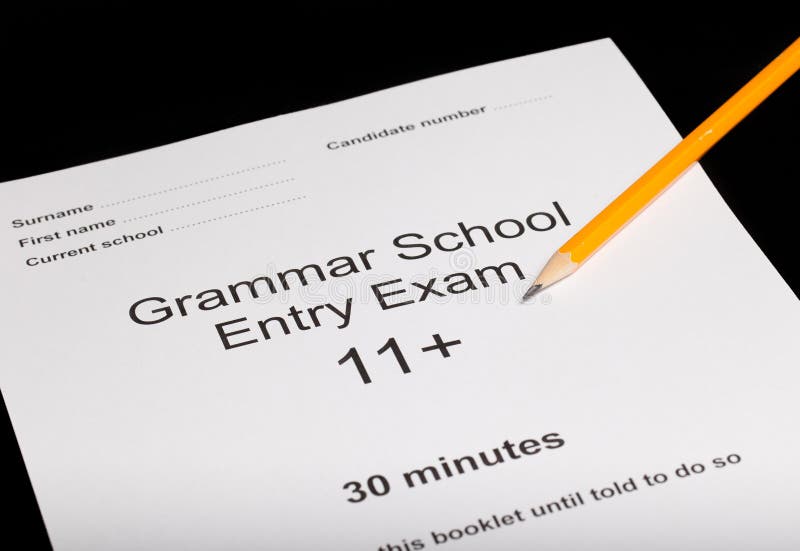 Entrance exam paper stock image. Image of paper, university - 52598123
