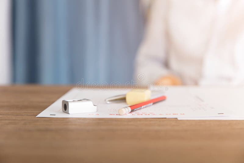 Entrance Examination,college Entrance Examination Stock Image - Image ...