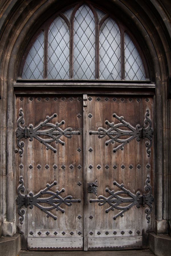 Entrance Gate of the Dome Cathedral in Riga Stock Photo - Image of ...