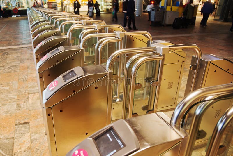 Entrance gate stock photo. Image of gate, access, railroad - 34097438