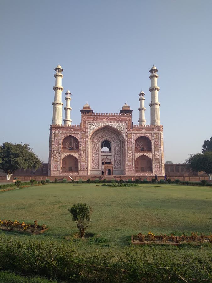 Entrance Gate, Tomb of Akbar, Stock Image - Image of tomb, uttar: 326802849