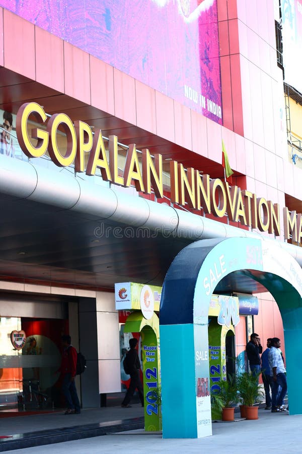 Gopalan Innovation Mall Bangalore India Editorial Photography - Image ...