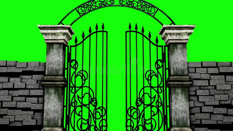 Passage through the Gates of Heaven, 3D Animation Stock Footage - Video ...