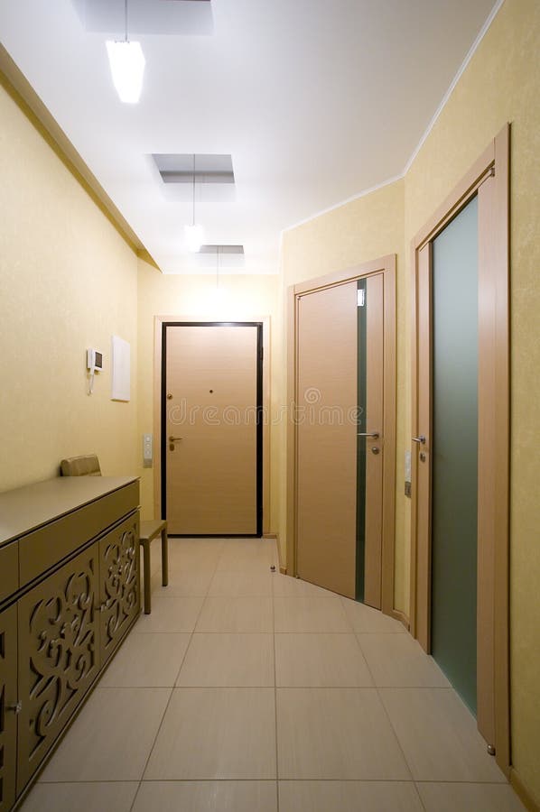 Entrance hall stock photo. Image of contemporary, room - 11655050