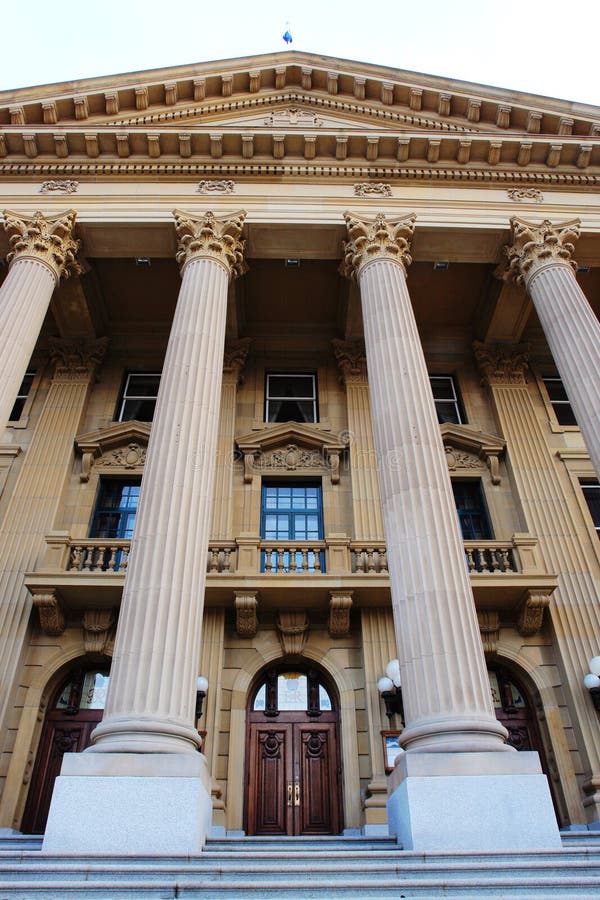 Entrance of Legislative Building Stock Image - Image of cityscape ...