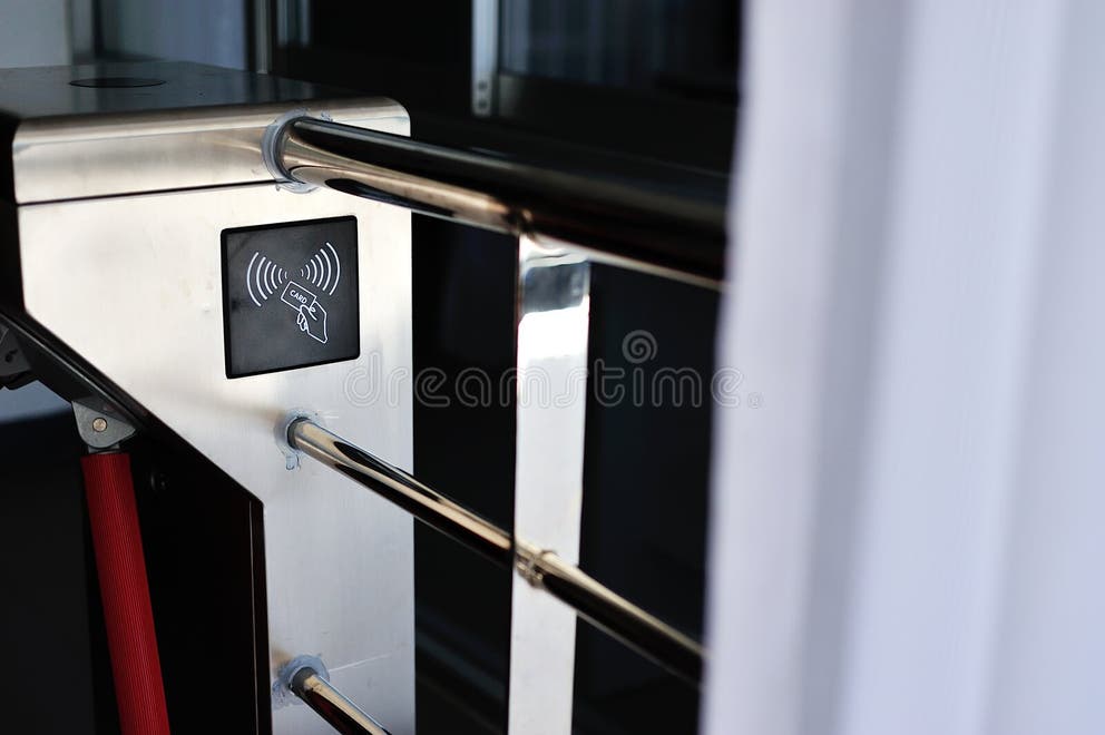 Entrance Machine in Soft Light Stock Photo - Image of station, railway ...