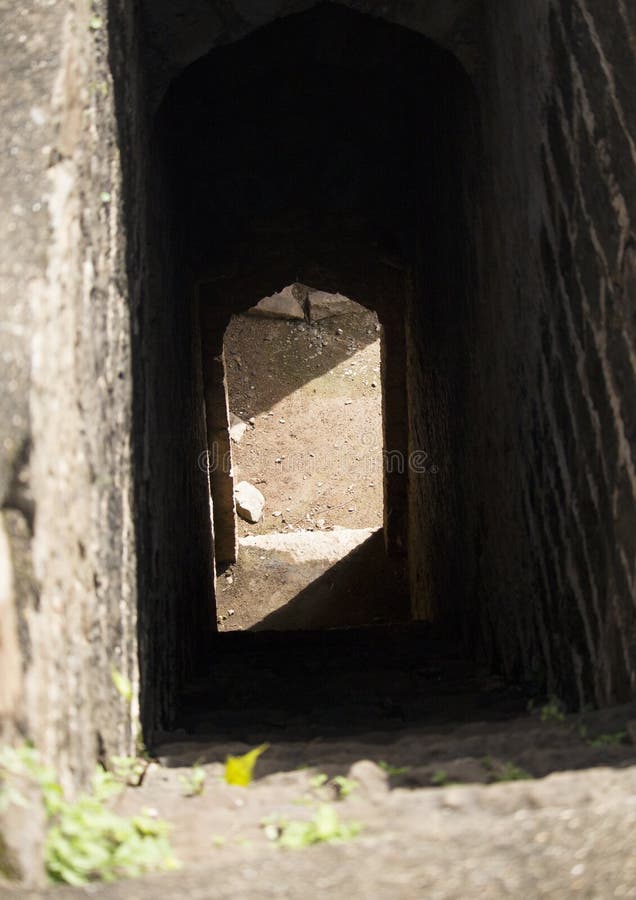 Entrance of a Old Monument Old Wall Stock Photo - Image of entrance ...