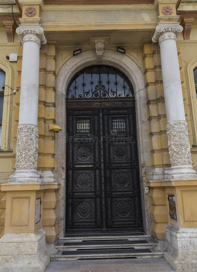Entrance at the old palace stock image. Image of stone - 73365217