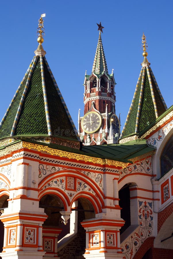 Entrance of St. Basil stock image. Image of architecture - 7069323