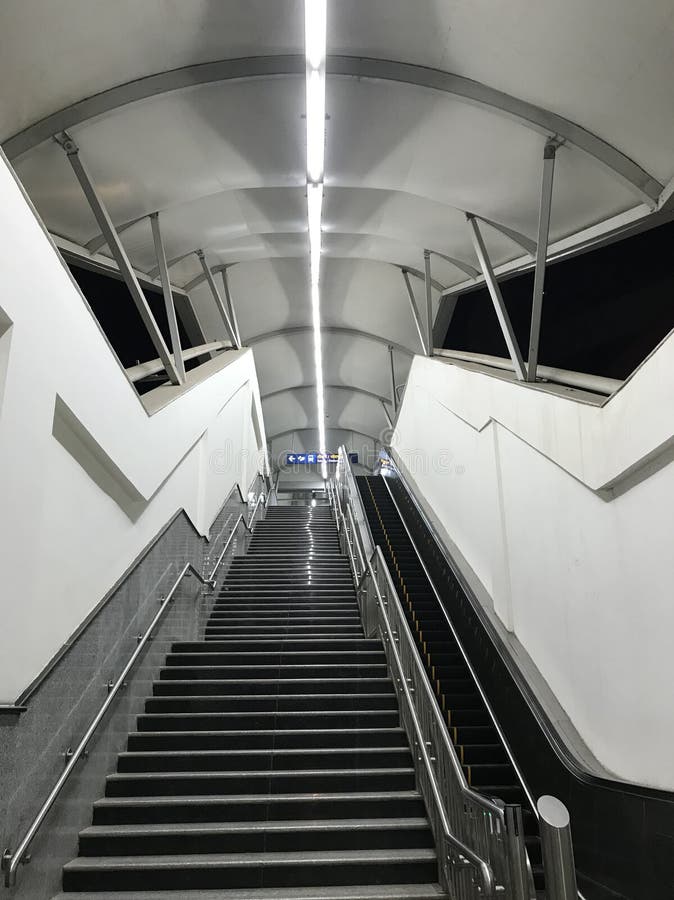 Entrance Staircase Going Up Stock Image - Image of steps, background ...