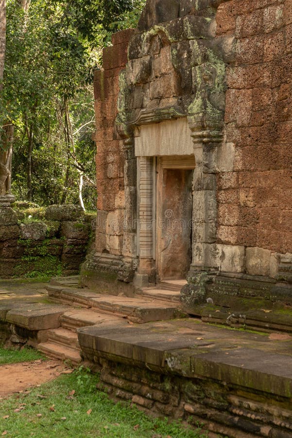 Entrance and Steps To Stone Forest Temple Stock Image - Image of ...