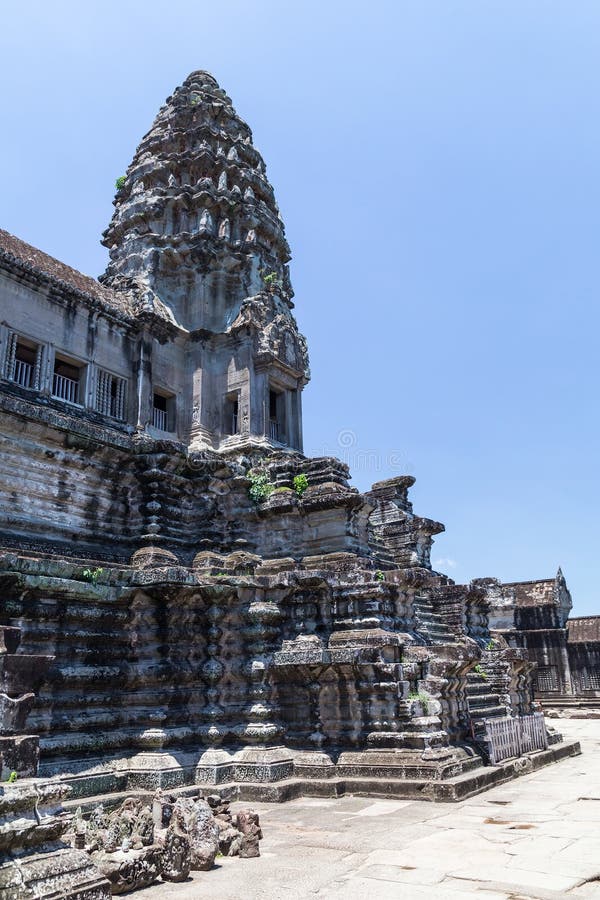 Entrance To Bakan Gallery in the Angkor Wat Complex Stock Photo - Image ...