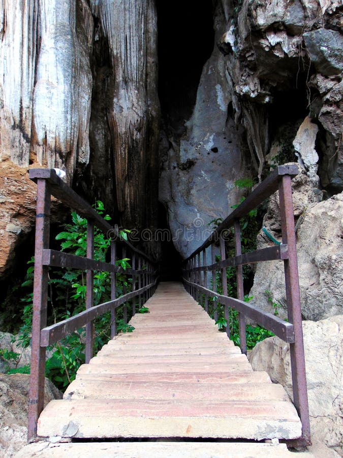 Diamond cave at Railay stock image. Image of stone, ancient - 35695043