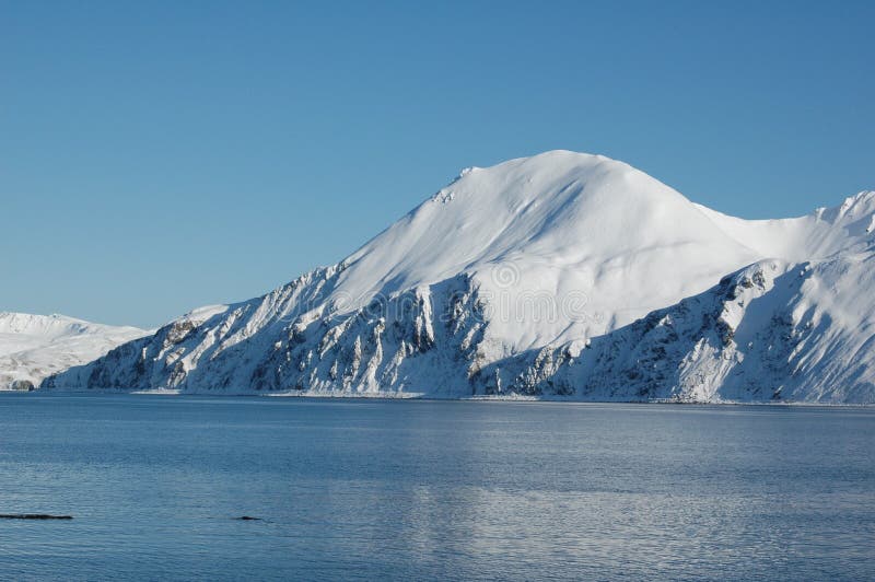 Entrance to Dutch Harbor stock image. Image of harbor - 19452125