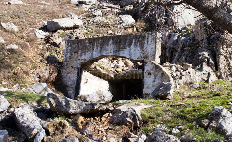 Entrance To the Mine in the Mountains Stock Image - Image of ...