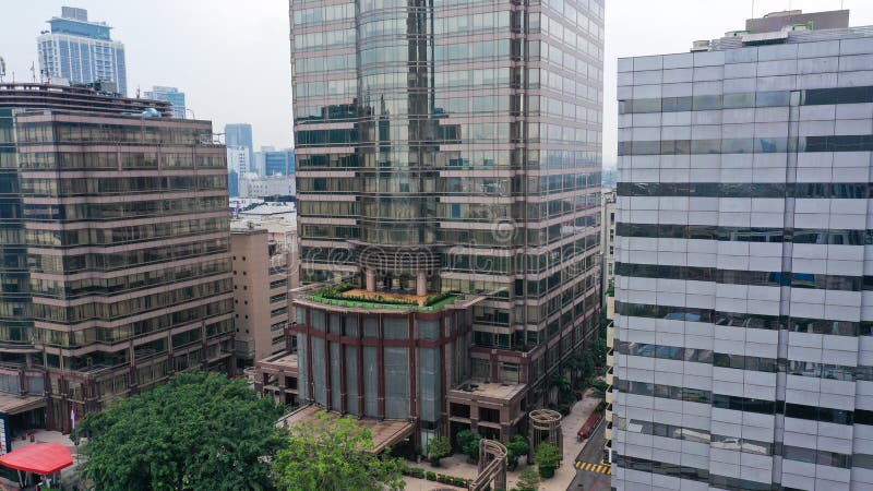 Entrance To Modern Office Building Close Up Stock Photo - Image of ...